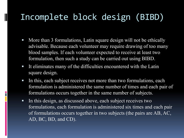 Crossover study design | PPTX