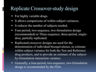 Crossover study design | PPTX