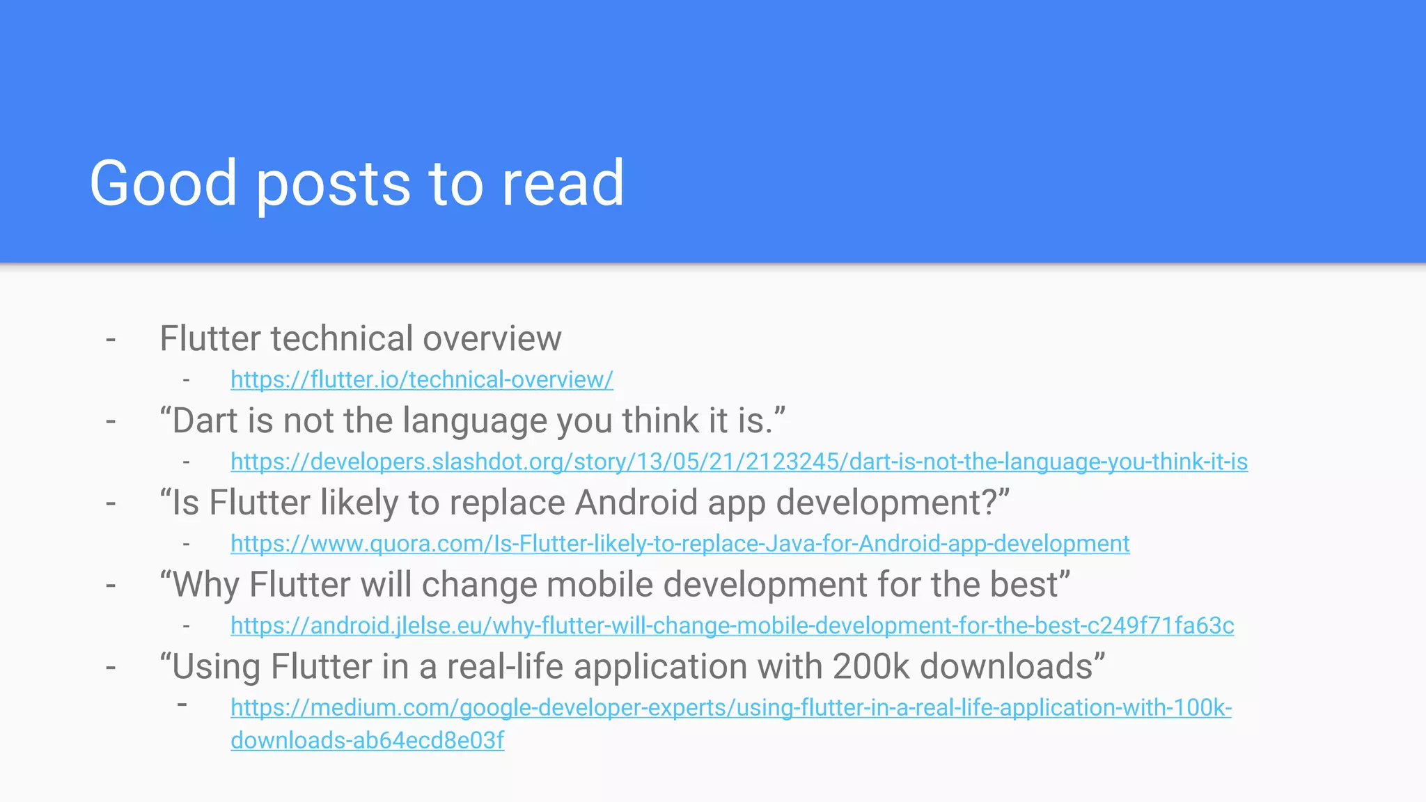 Cross Platform App Development With Flutter Ppt