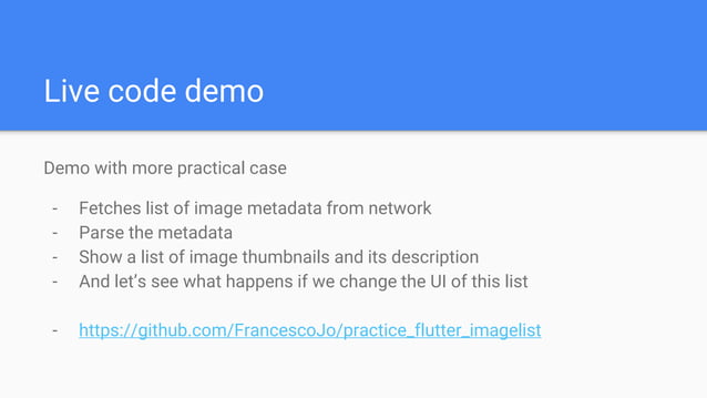 Cross platform app development with flutter | PPT