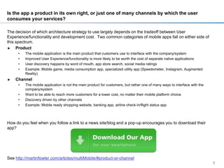 Cross Platform Mobile Application Architecture | PPTX