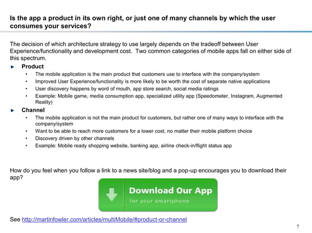 Cross Platform Mobile Application Architecture Ppt