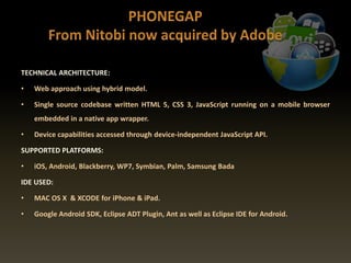 Cross platform mobile application devlopment | PPT