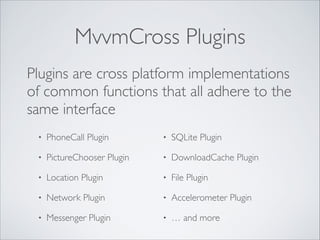 Cross platform mobile development with C# | PPT