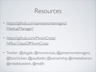 Cross platform mobile development with C# | PPT