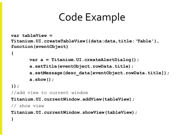 Cross Platform Mobile Development | PPT