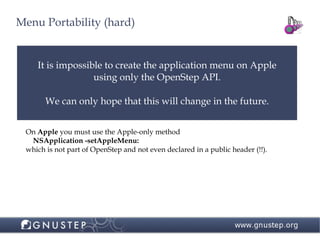 Cross Platform Objective C Development Using Gn Ustep | ODP