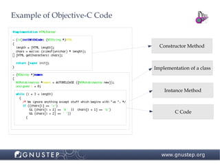 Cross Platform Objective C Development Using Gn Ustep | ODP