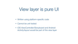 Cross platform Xamarin Apps With MVVM | PPT