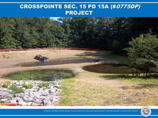 Crosspointe Pond Retrofit 2014 | PPTX