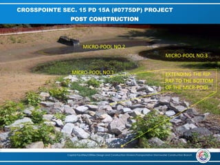 Crosspointe Pond Retrofit 2014 | PPTX