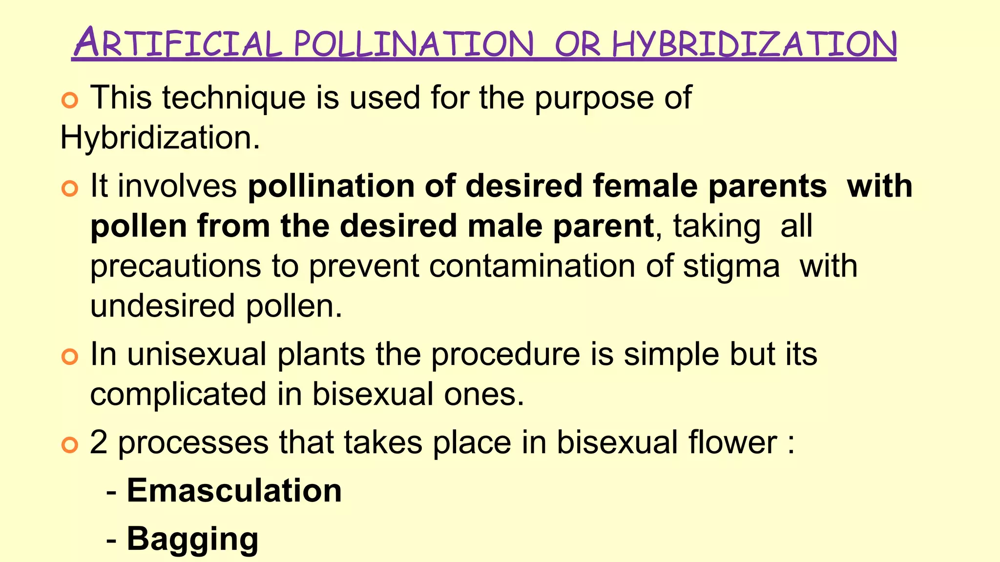 Cross pollination in plants | PPT