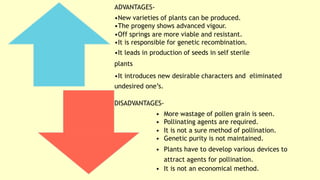 Cross pollination in plants | PPT