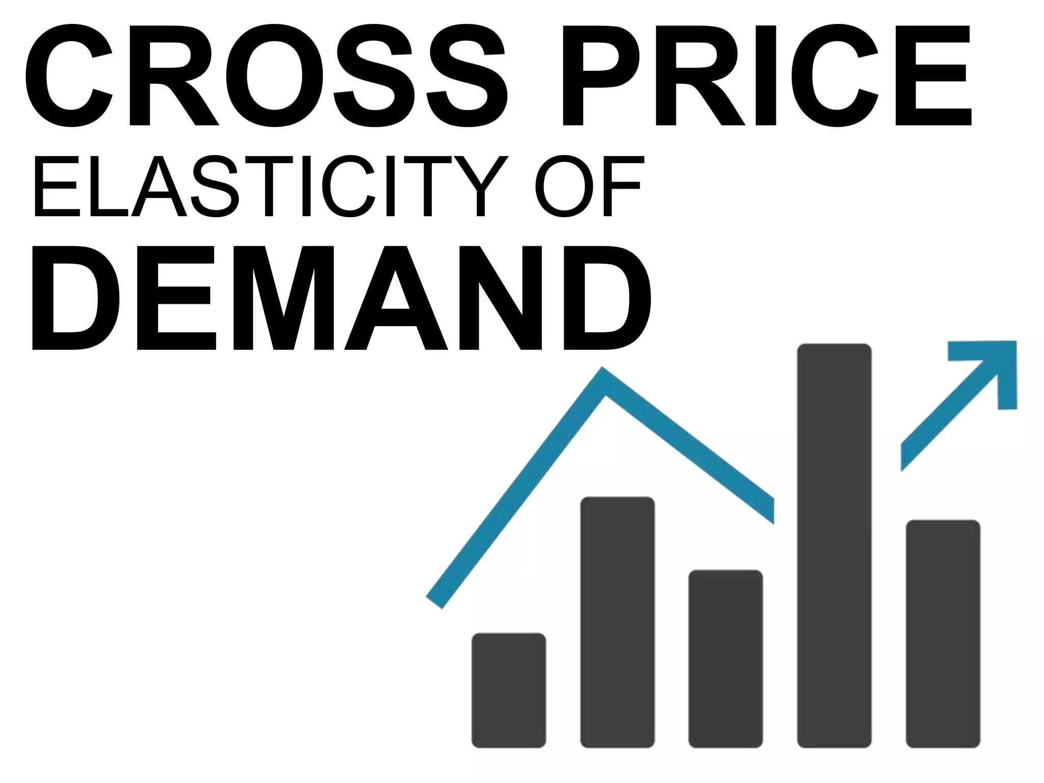 Cross price elasticity of demand | PPTX