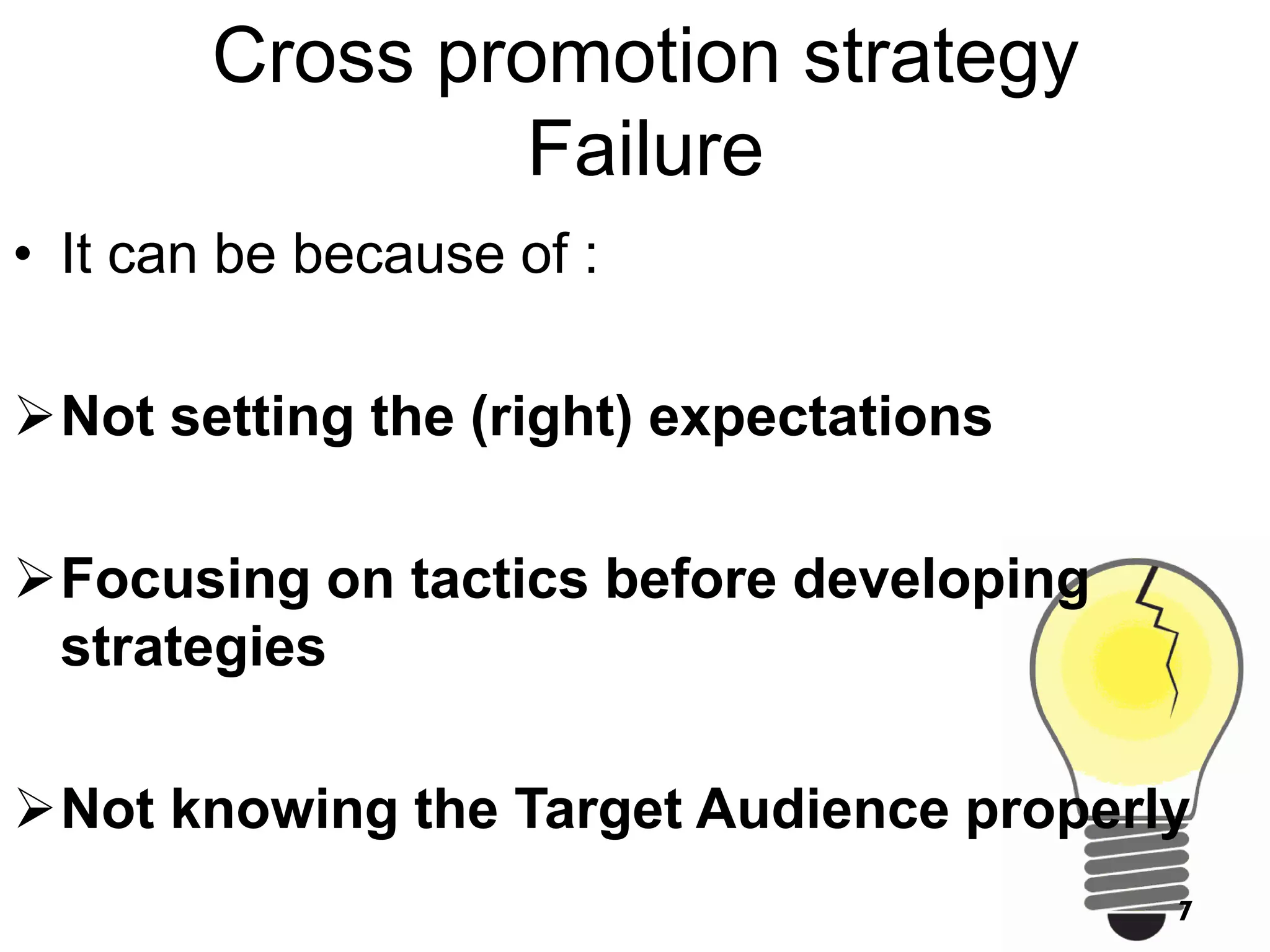 Cross promotional strategy | PPTX