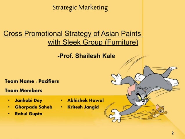 Cross promotional strategy | PPTX