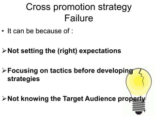 Cross promotional strategy | PPTX