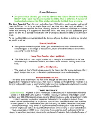 Cross reference | PDF | Christianity | Religion & Spirituality