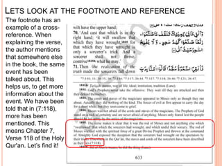 Cross Referencing the Holy Qur'an | PPTX