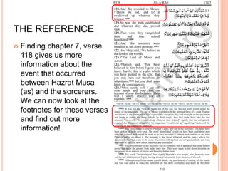 Cross Referencing the Holy Qur'an | PPTX