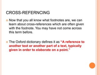 Cross Referencing the Holy Qur'an | PPTX