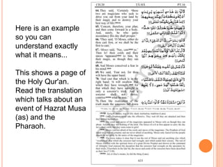 Cross Referencing the Holy Qur'an | PPTX