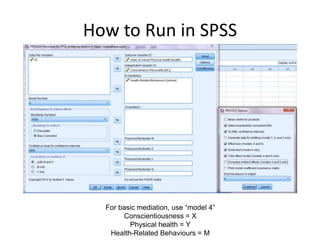 Introduction to Mediation using SPSS | PPTX