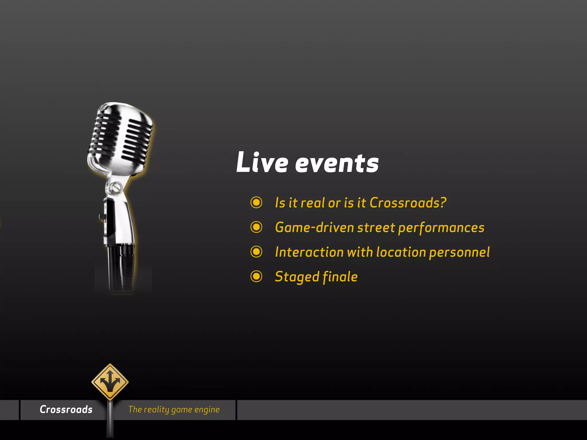 Crossroads Presentation | PPT