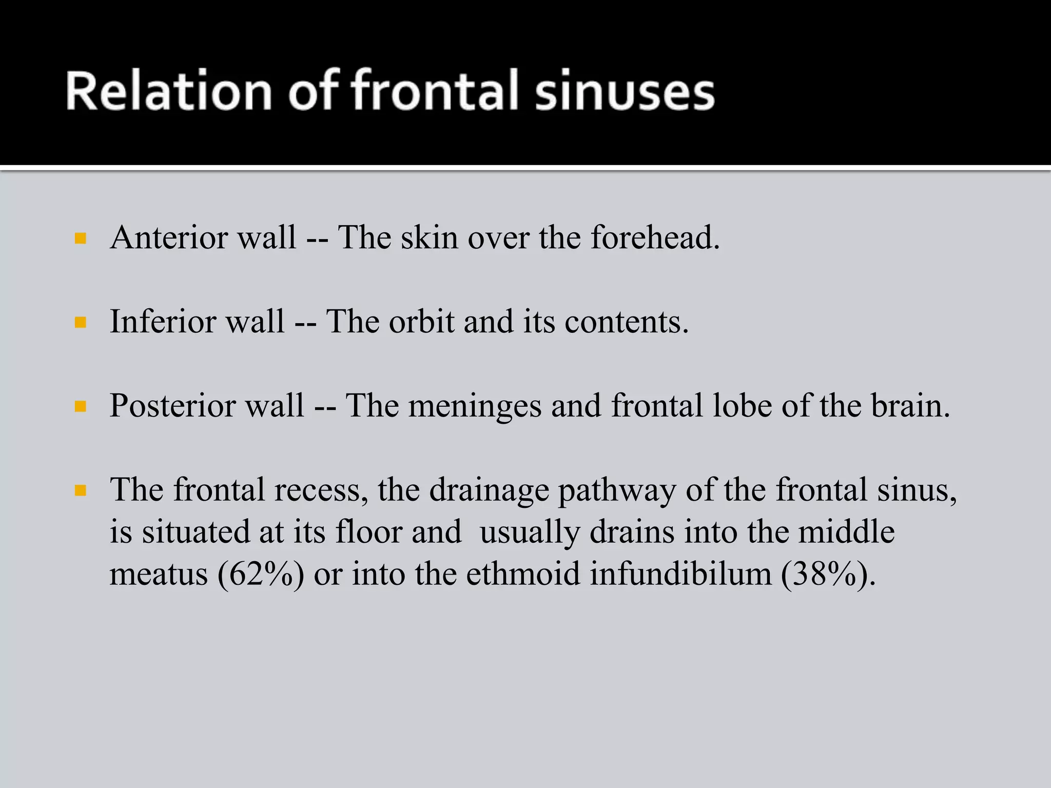Cross Sectional Anatomy of Paranasal sinus | PPTX