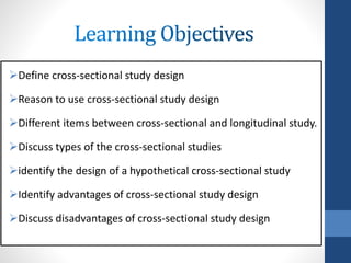 Cross sectional studies | PDF | Smoking Cessation | Wellness