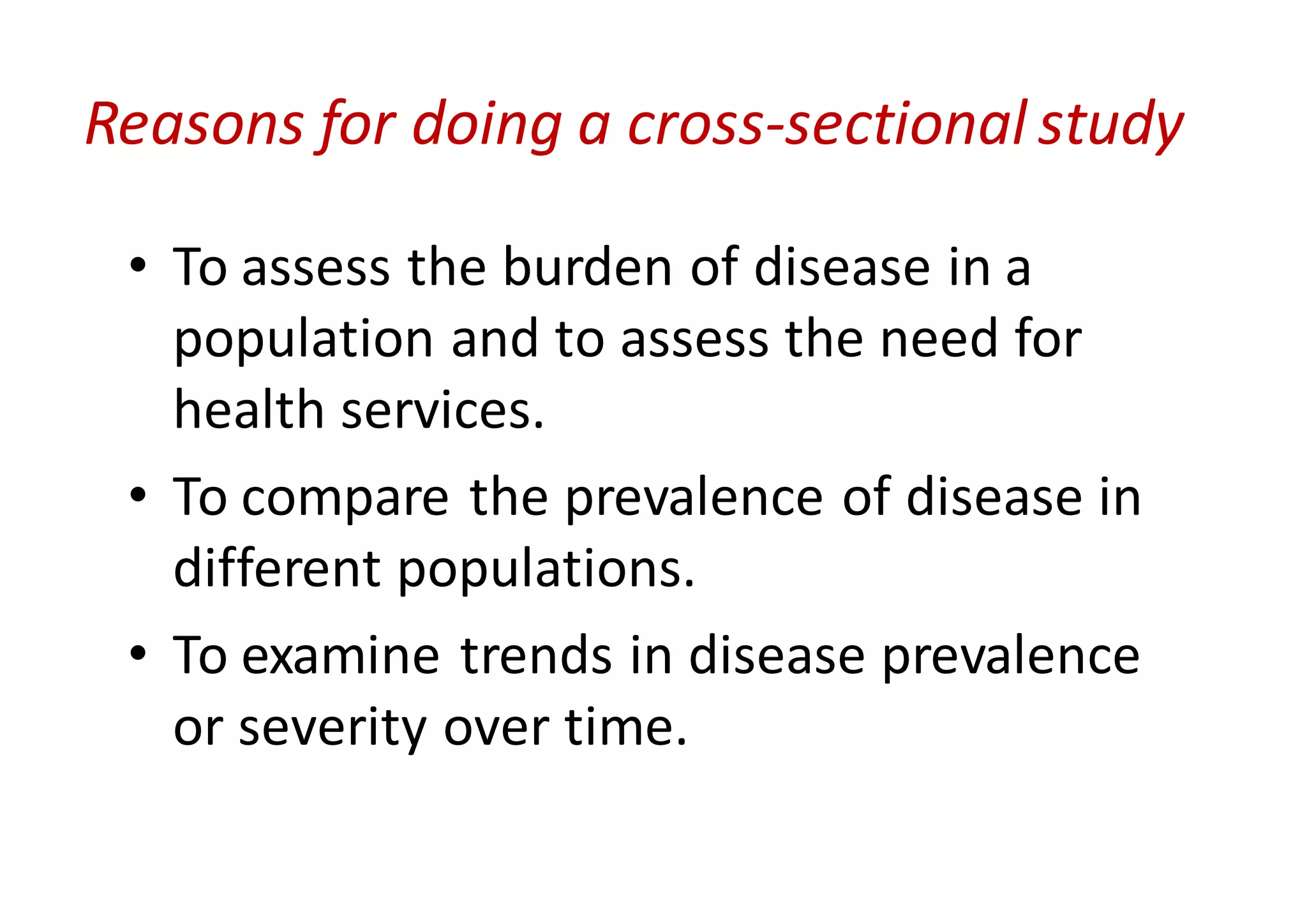 Cross sectional study | PDF
