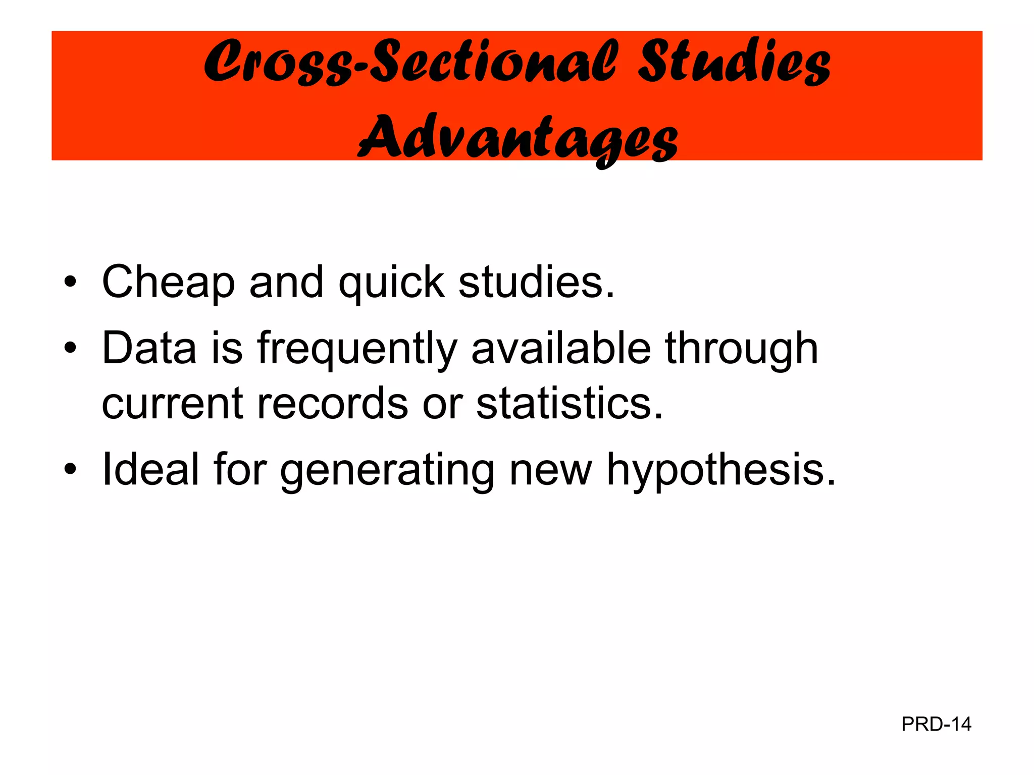 Cross sectional study | PDF
