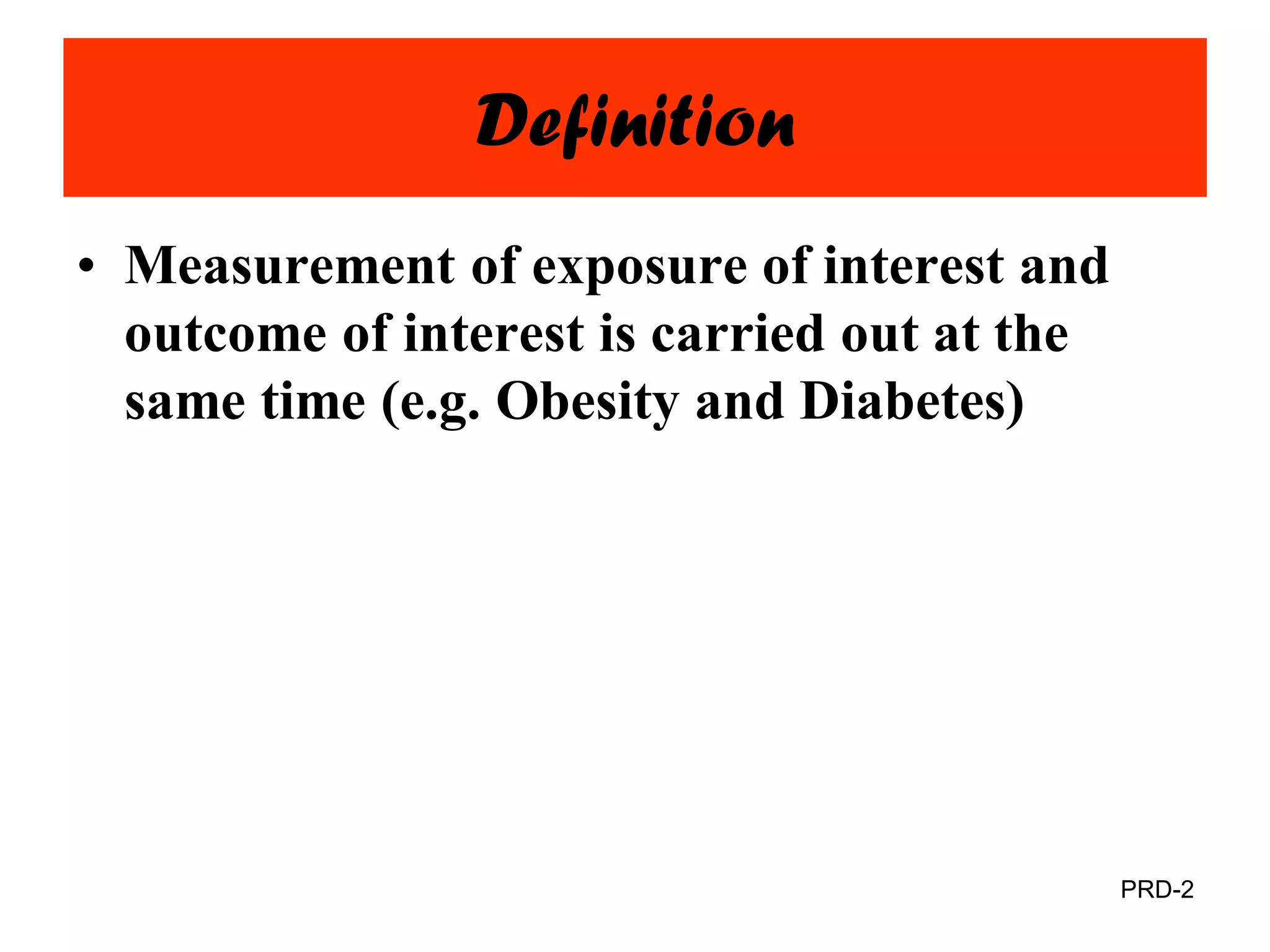 Cross sectional study | PDF