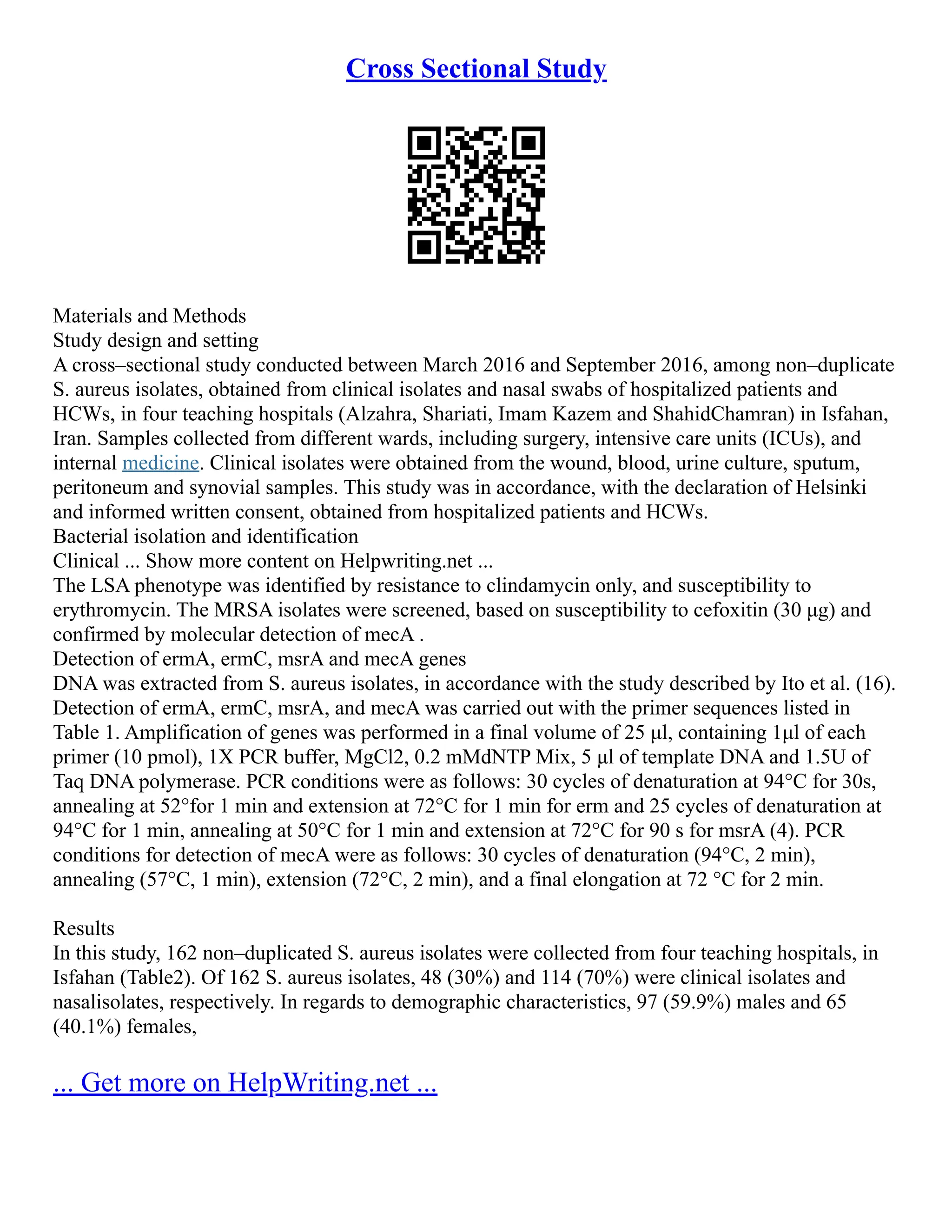 Cross Sectional Study | PDF | Islam | Religion & Spirituality