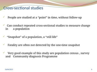 Cross Sectional Study Design........pptx