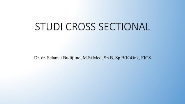 Cross Sectional Study_UUD (Indonesia).pptx