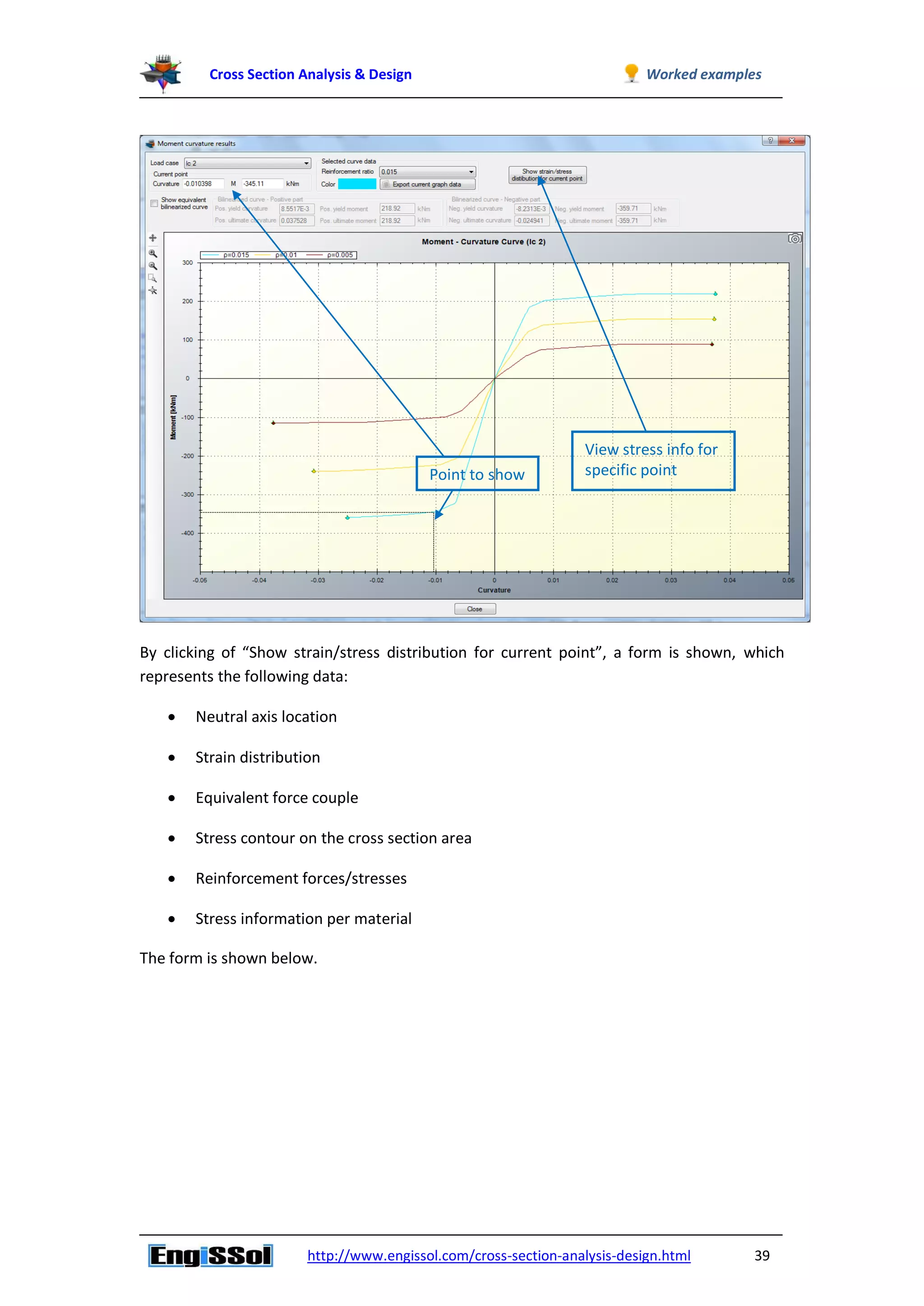 Worked examples for Cross section analysis and design software | PDF