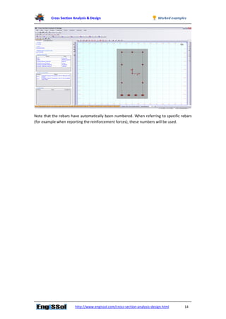Worked examples for Cross section analysis and design software | PDF