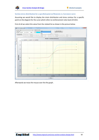 Worked examples for Cross section analysis and design software | PDF