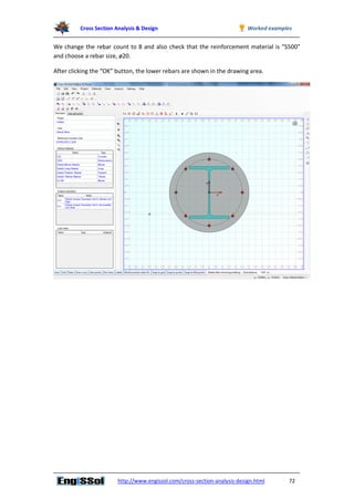 Worked examples for Cross section analysis and design software | PDF