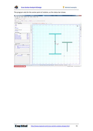 Worked examples for Cross section analysis and design software | PDF ...