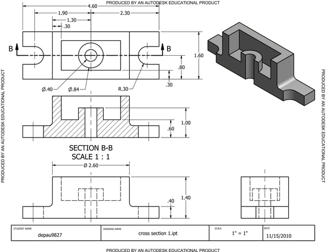 Cross Section Drawings | PDF