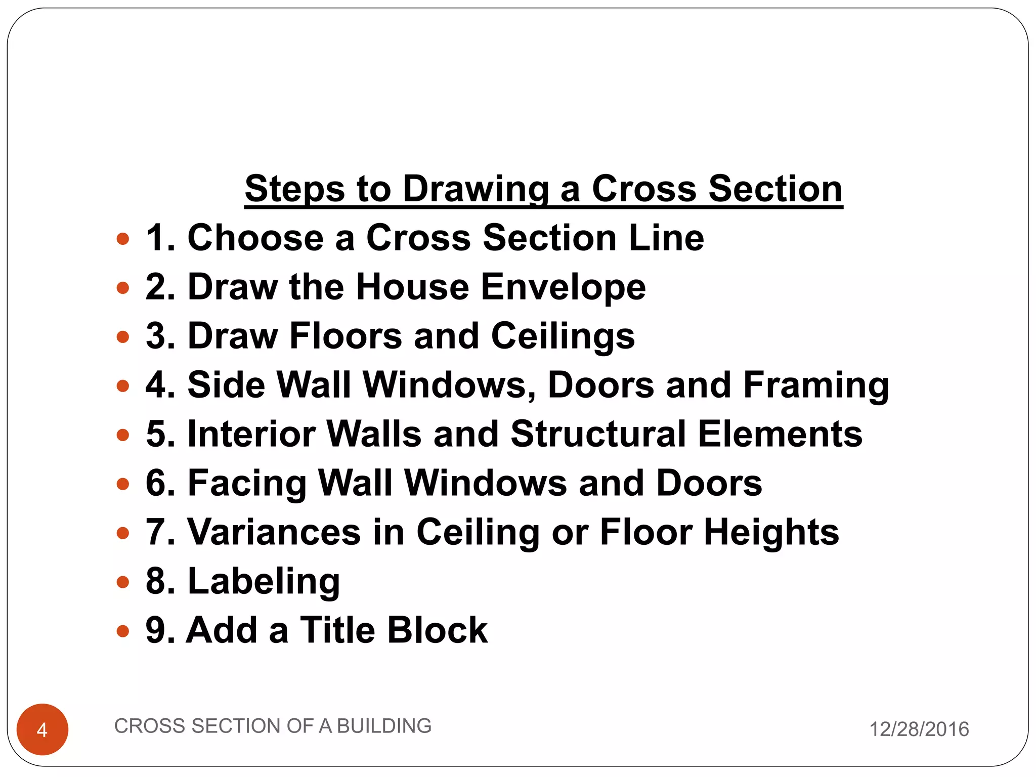 Cross section of a building | PPTX
