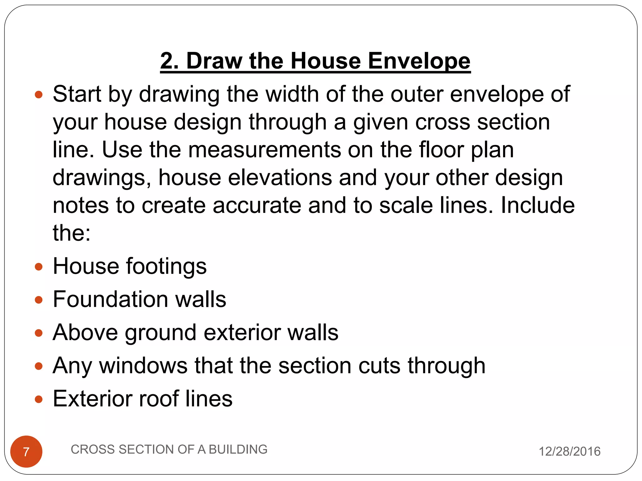 Cross section of a building | PPTX