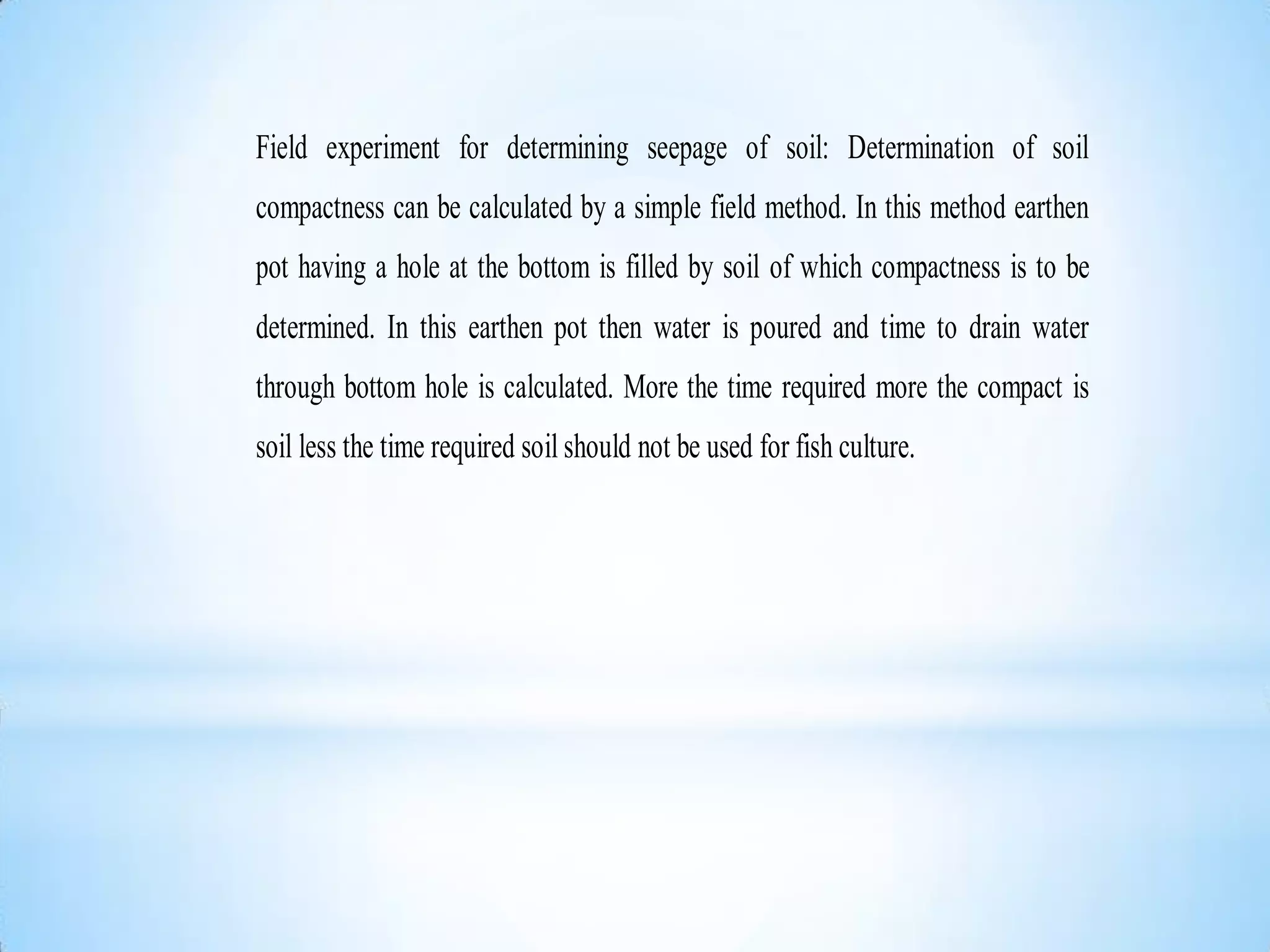 Cross section of a fish pond | PPTX