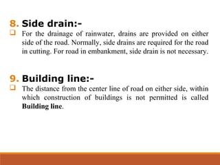 Cross section of road | PPT
