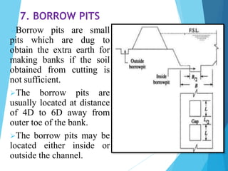 Cross section of the canal, balancing depth and canal fsl | PPTX