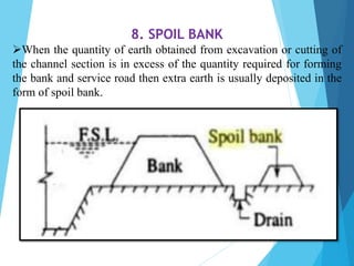 Cross section of the canal, balancing depth and canal fsl | PPTX