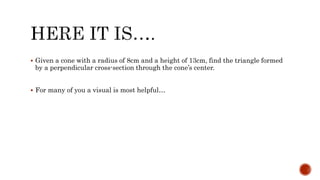 Cross sections | PPTX | Geography | Science