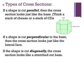 Cross sections | PPT